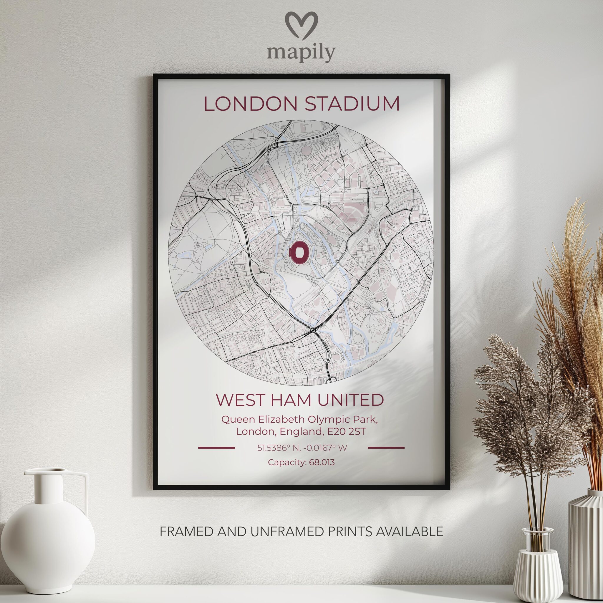 West Ham Stadium Map - Mapily